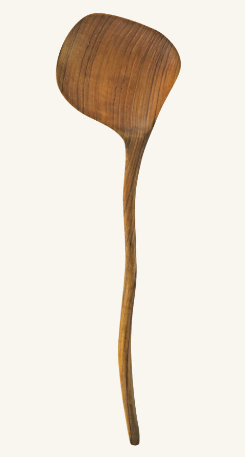 Teak Natural Shaped Spoon – Shelter Goods