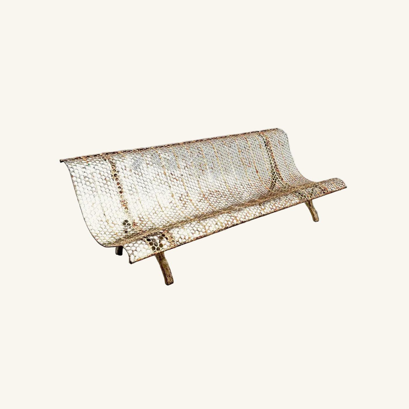 René Malaval Public Park Bench, 1950s France – Shelter Goods